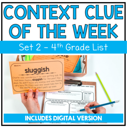 Easy Vocabulary Routine for Teaching Context Clues