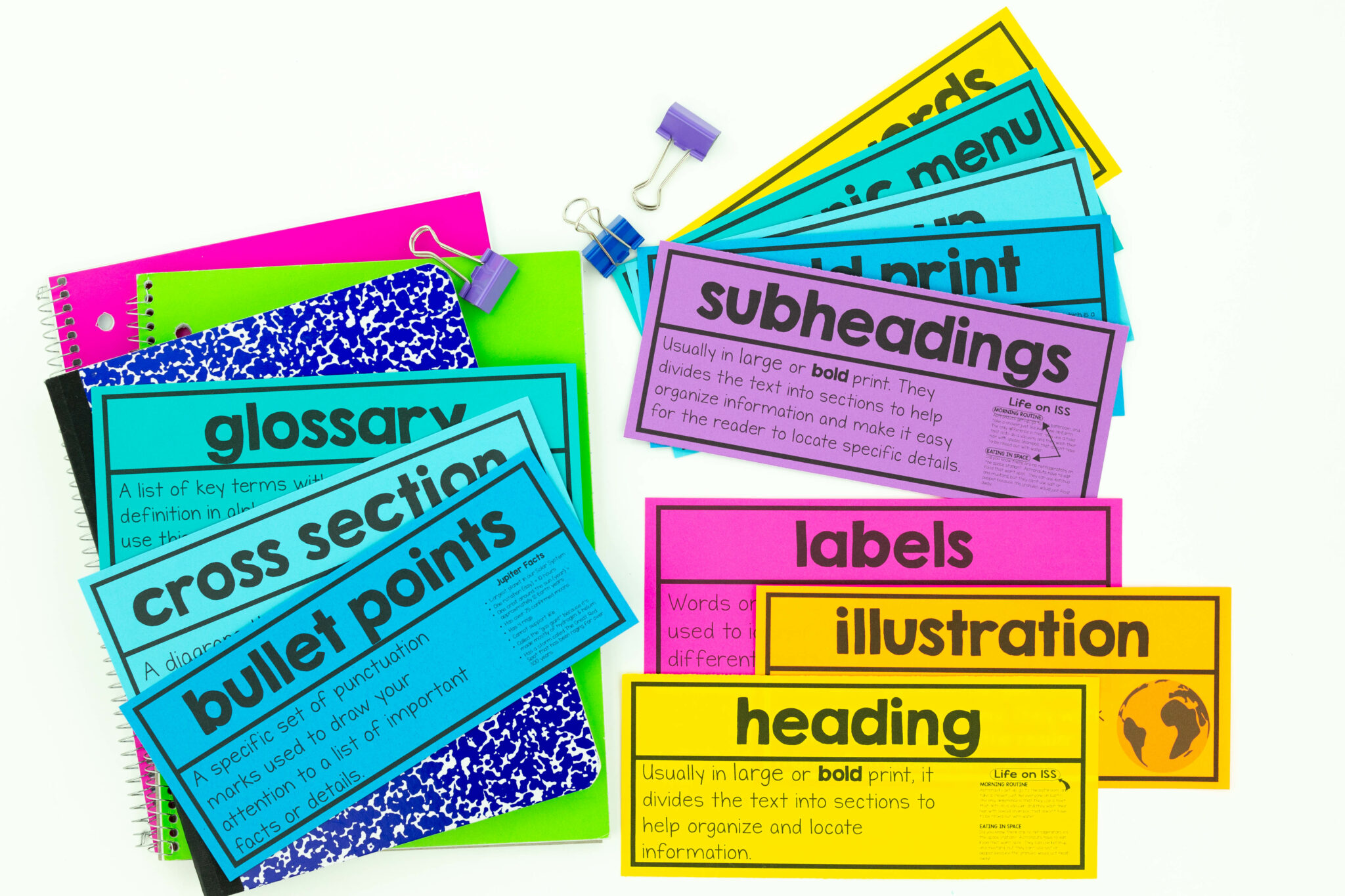 How to Teach Text Features - and What to Avoid