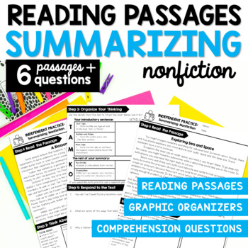 Summarize Nonfiction: 3 Reading Strategies For Upper Elementary