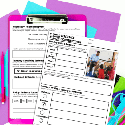 Sentence Expansion Activities: Empower Students to Add Details with ...