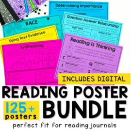 Reading Anchor Chart and Poster Bundle - Stellar Teaching Co.