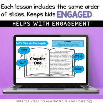 Reading Comprehension Mini Lessons: Lesson Plans, Slides & Graphic ...