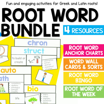 Greek and Latin Roots Activity Bundle - Stellar Teaching Co.
