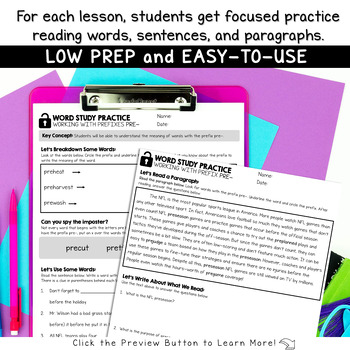 Prefixes and Suffixes: Morphology Lesson Plans, Worksheets, and Google ...